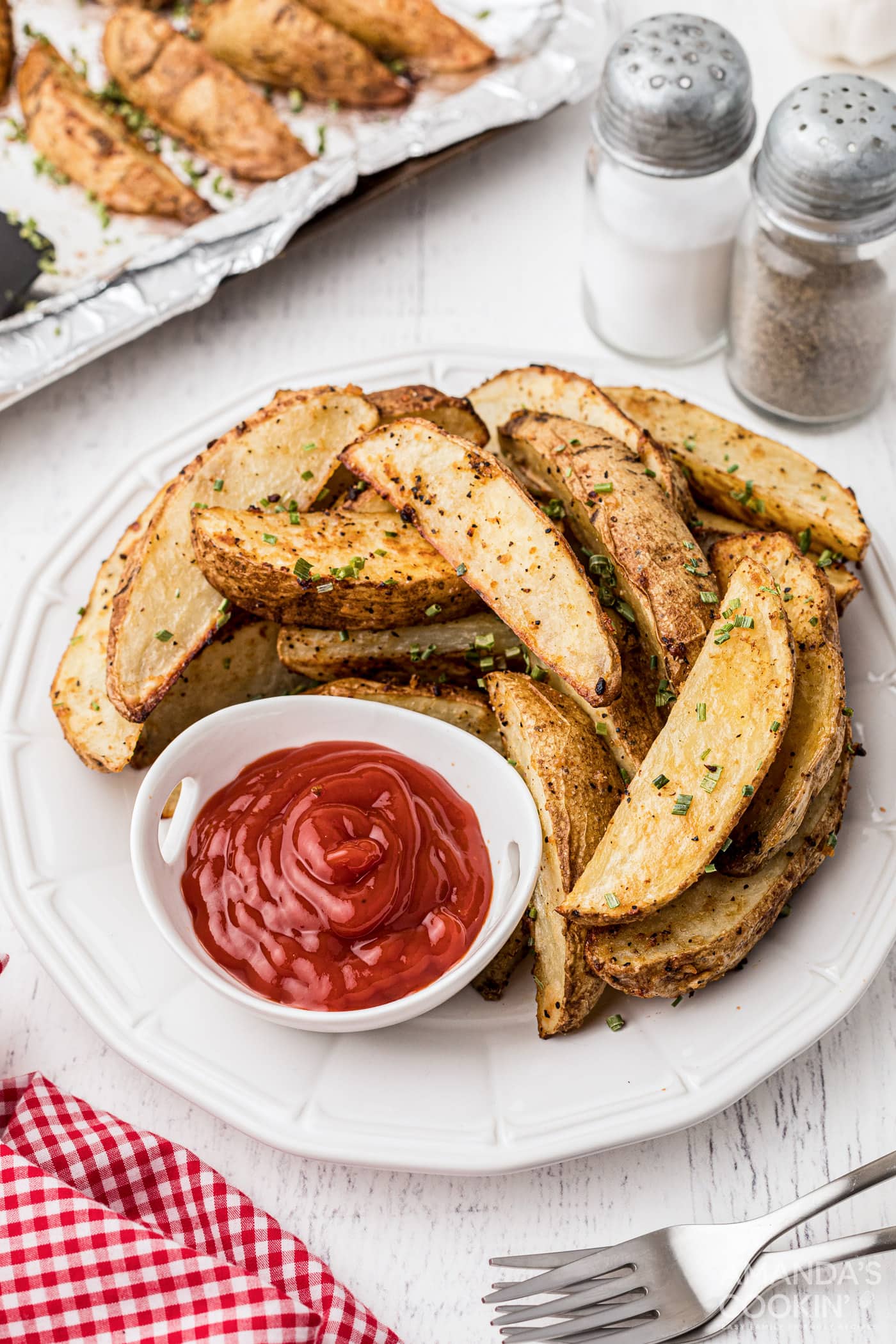 Potato Wedges - Amanda's Cookin' - Vegetables