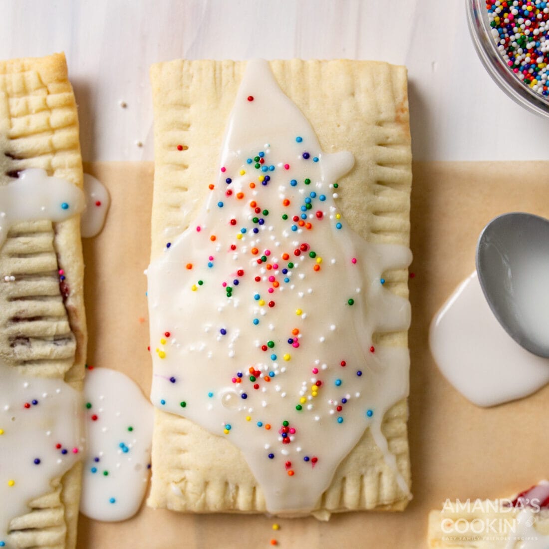 Homemade Pop Tarts - Amanda's Cookin' - Pies & Tarts
