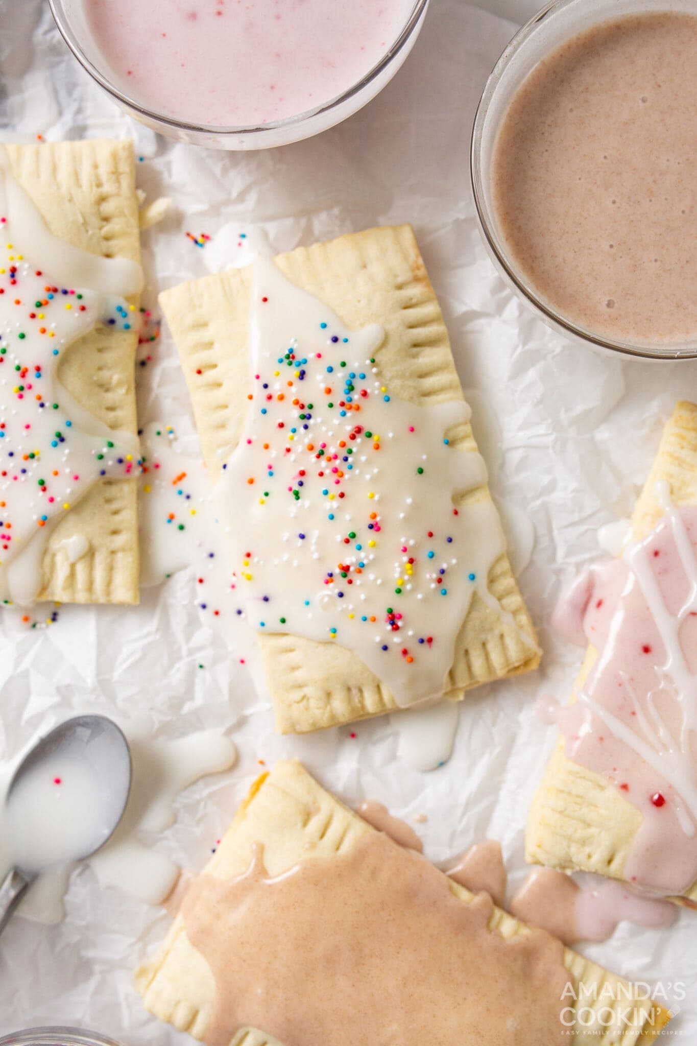 Homemade Pop Tarts - Amanda's Cookin' - Pies & Tarts