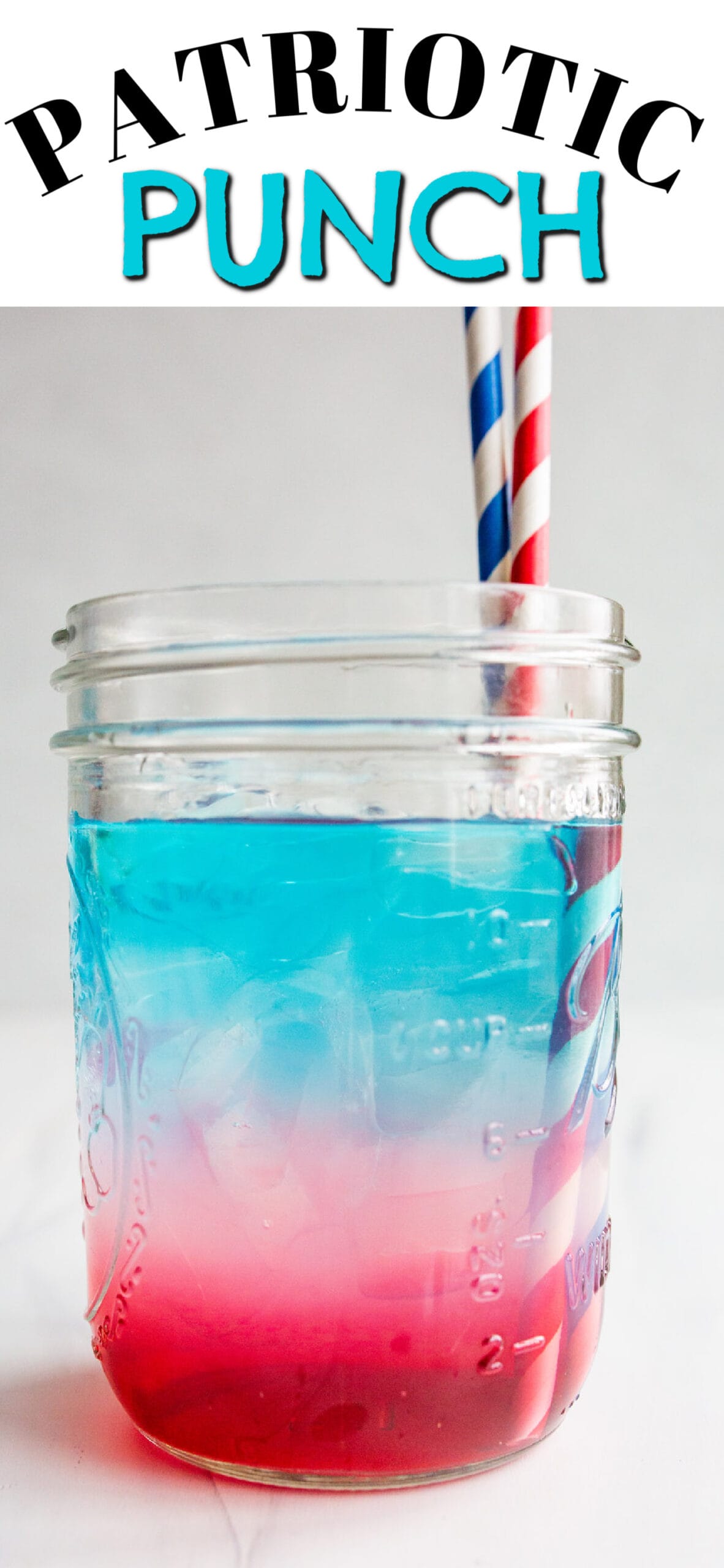 Patriotic Punch - Amanda's Cookin' - Drinks