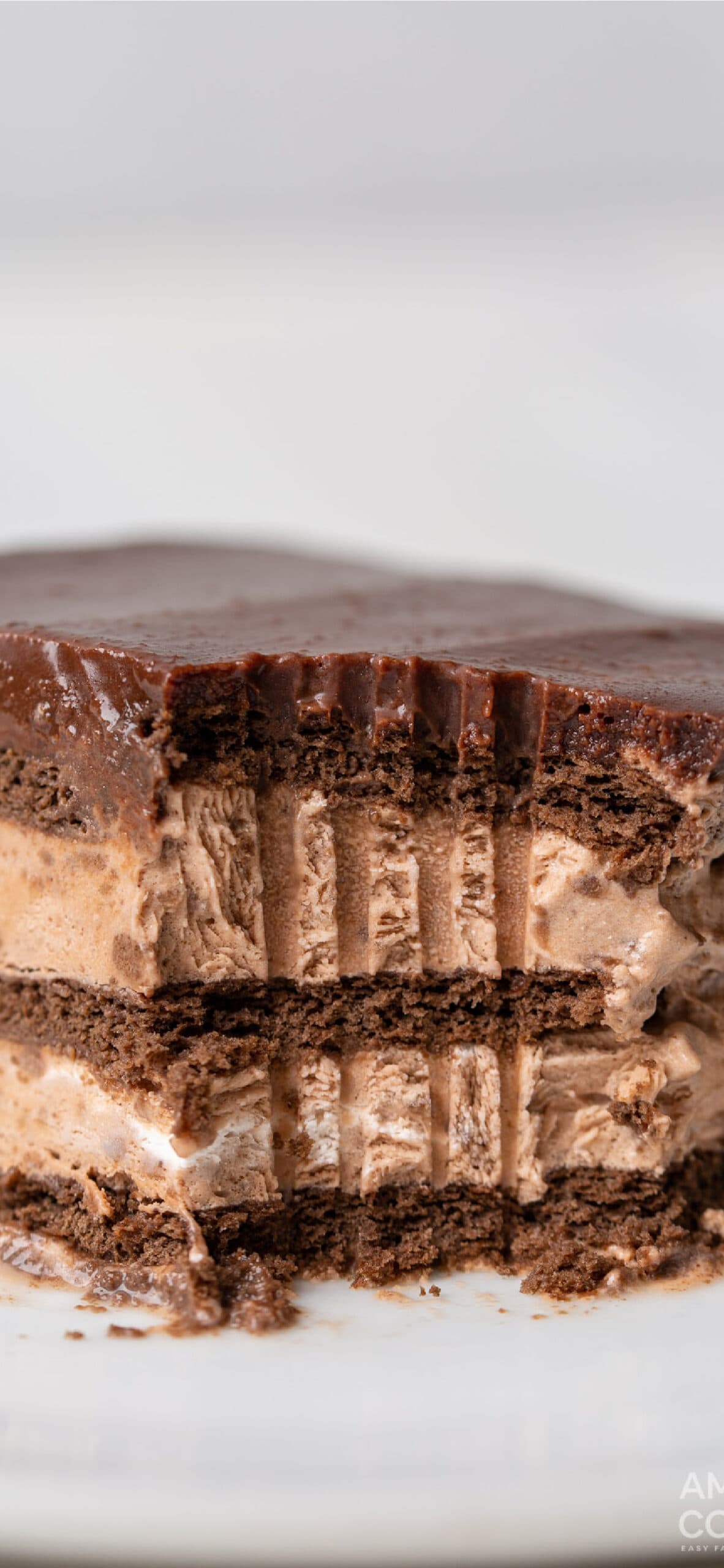 Chocolate Icebox Cake - Amanda's Cookin' - Cake & Cupcakes