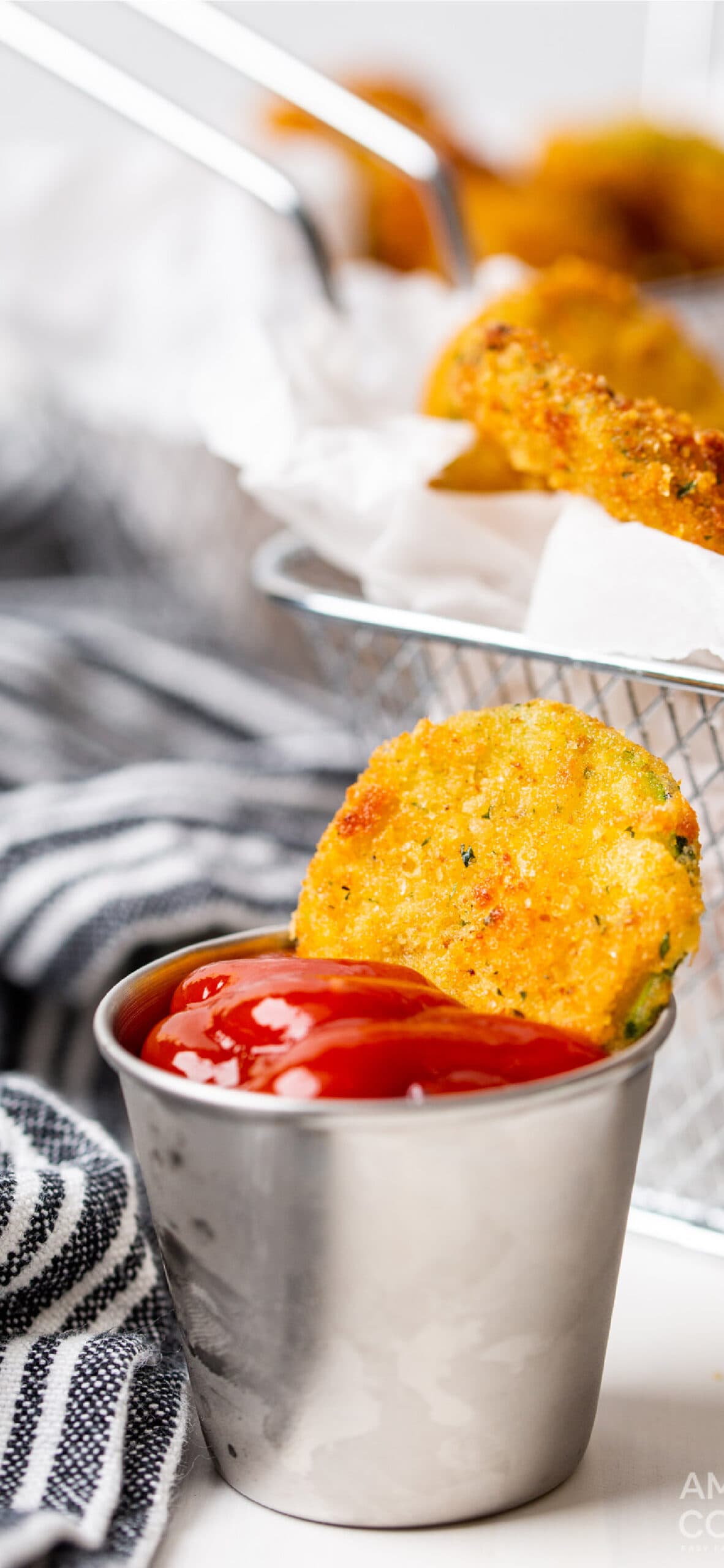 Fried Zucchini - Amanda's Cookin' - Apps & Finger Foods