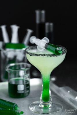 Frankenstein Margarita - Amanda's Cookin' - Halloween