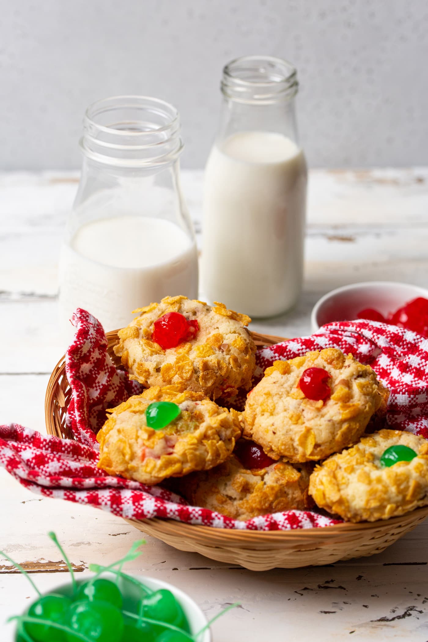 Cherry Wink Cookies - Amanda's Cookin' - Cookies, Brownies, & Bars