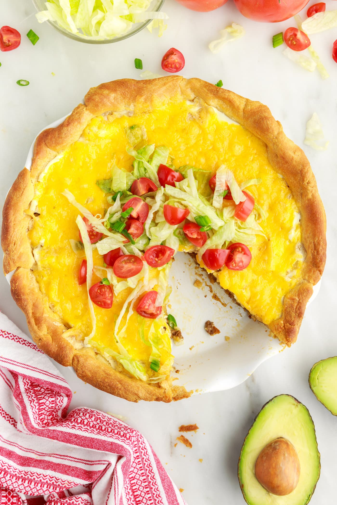 Taco Pie - Amanda's Cookin' - Ground Beef