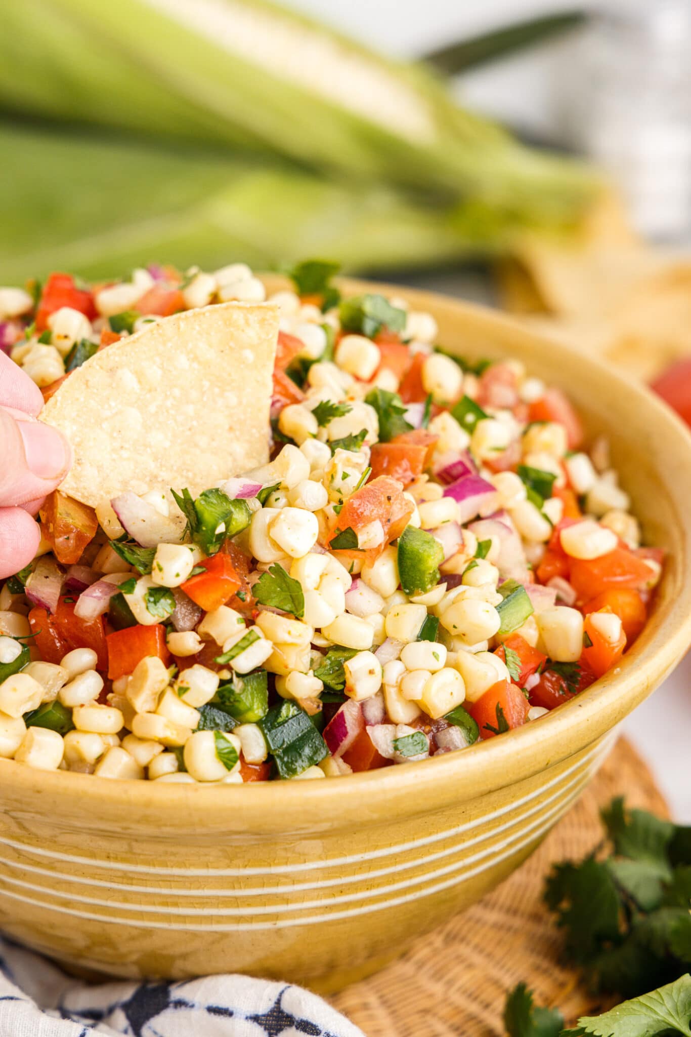 Corn Salsa - Amanda's Cookin' - Apps & Finger Foods