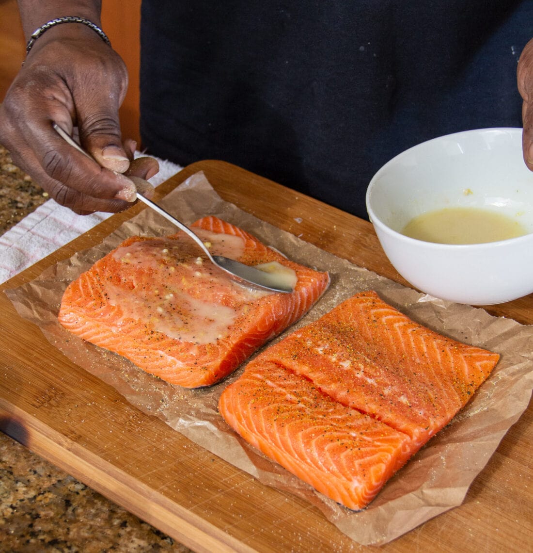 Lemon Salmon - Amanda's Cookin' - Fish & Seafood