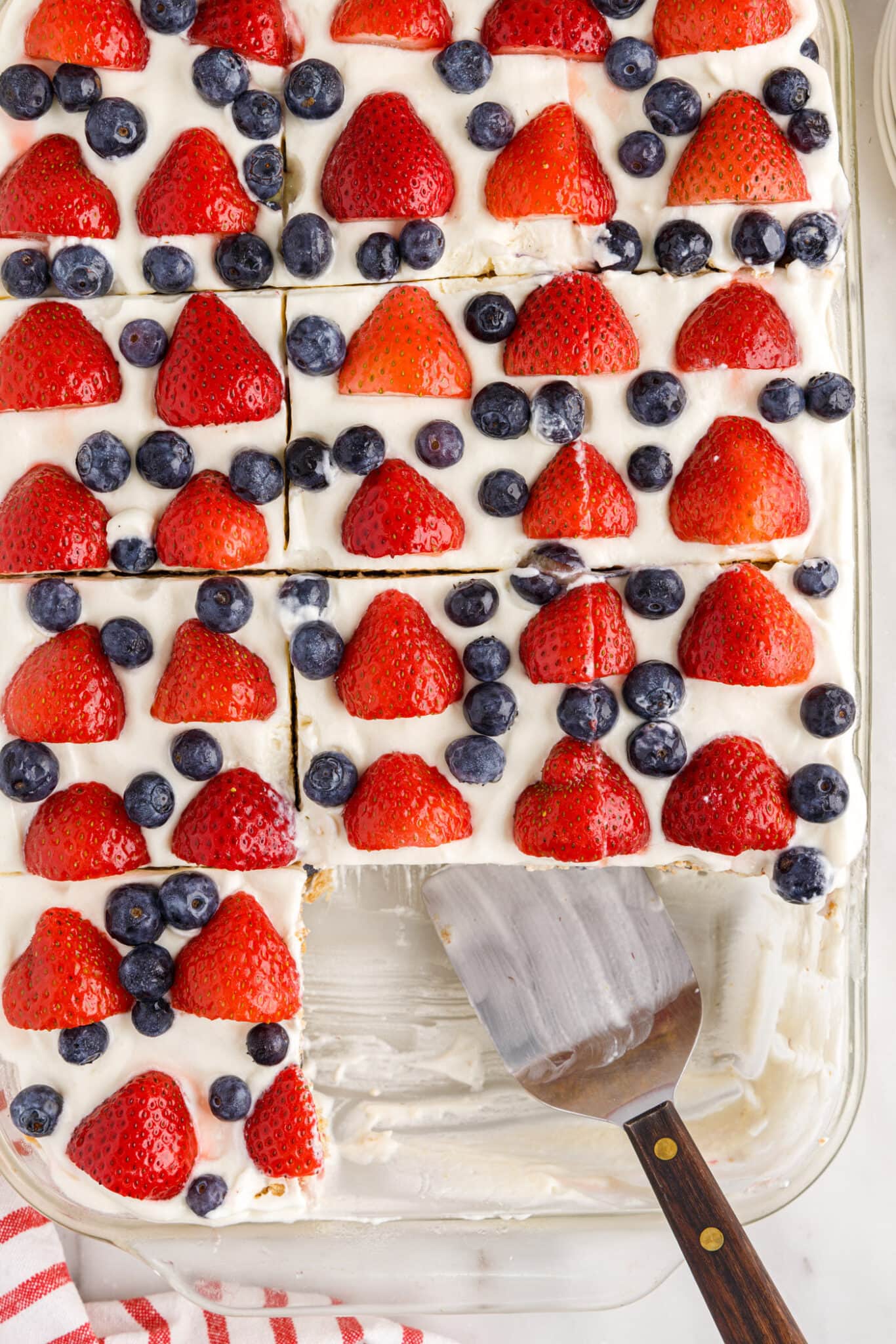 Mixed Berry Icebox Cake - Amanda's Cookin' - No Bake Desserts