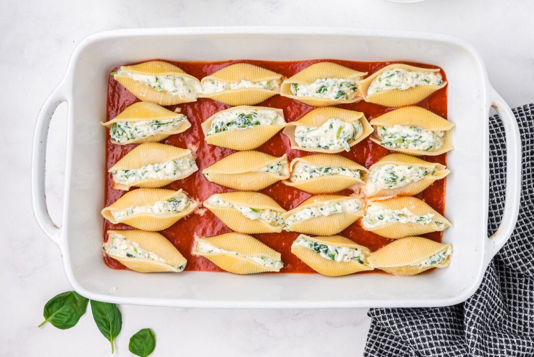 Stuffed Shells - Amanda's Cookin' - Casseroles
