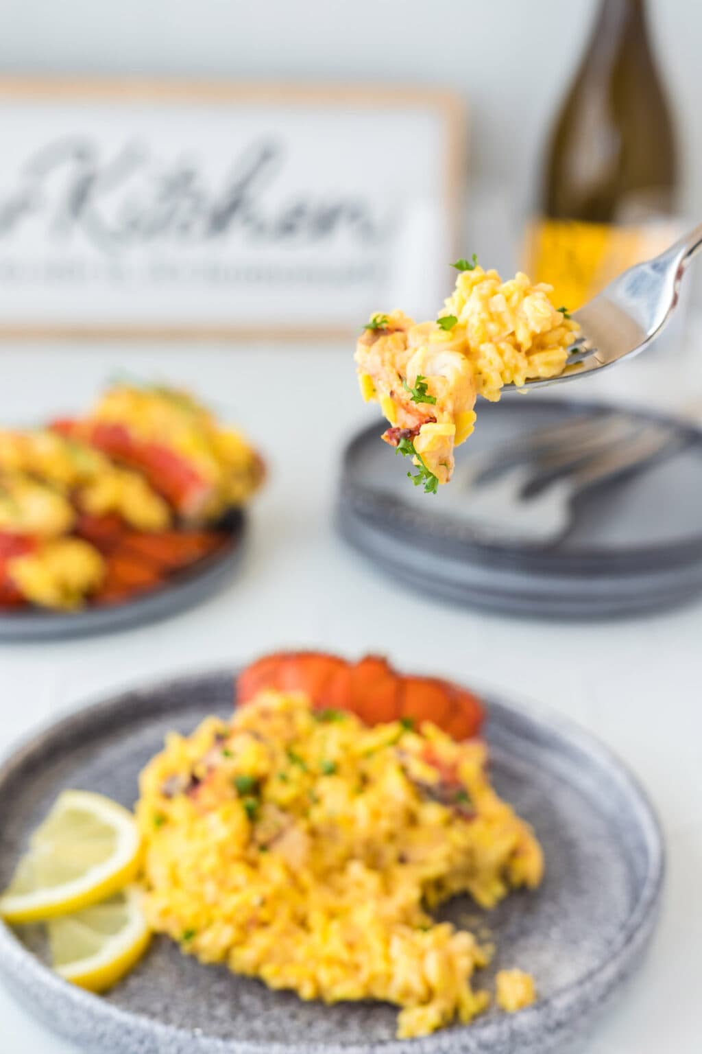 Lobster Risotto - Amanda's Cookin' - Fish & Seafood