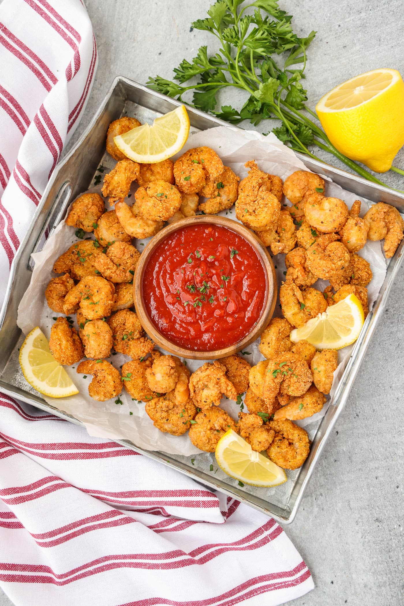 Popcorn Shrimp - Amanda's Cookin' - Apps & Finger Foods