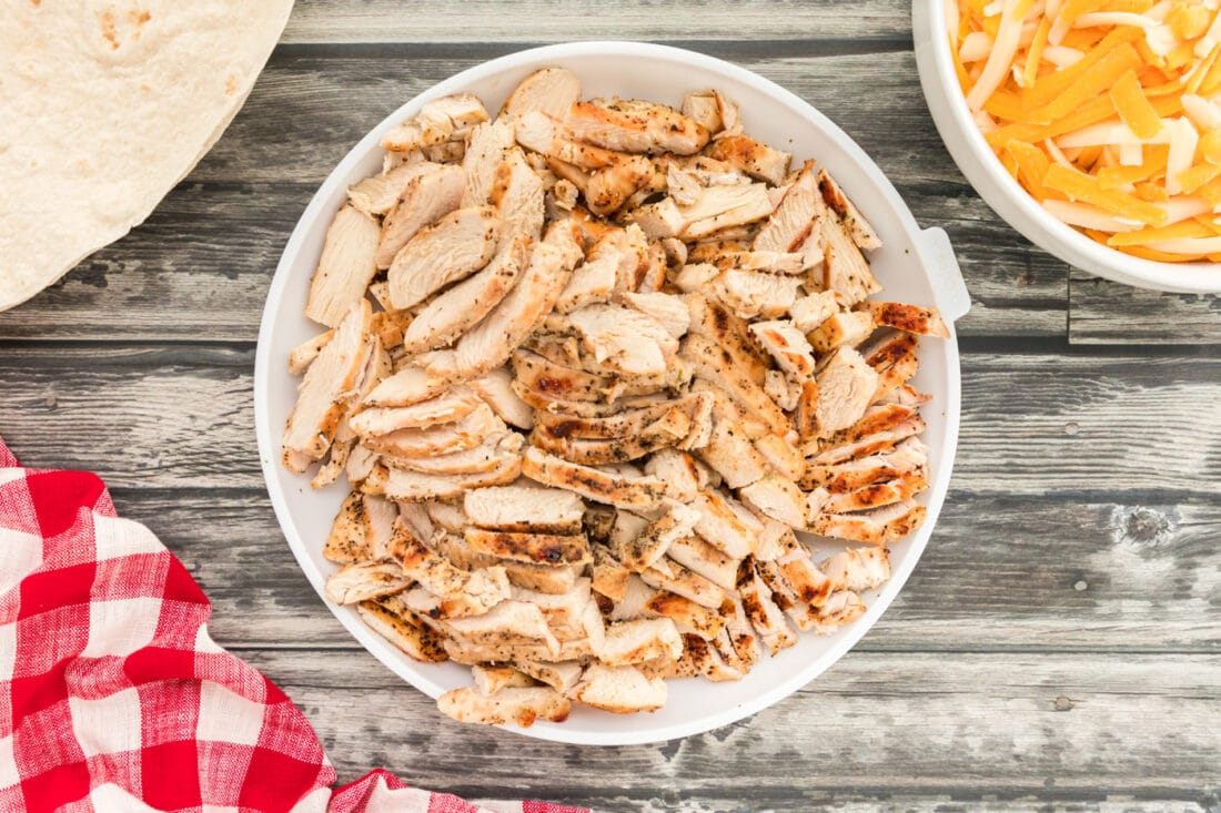 Grilled Chicken Quesadilla - Amanda's Cookin' - On the Grill