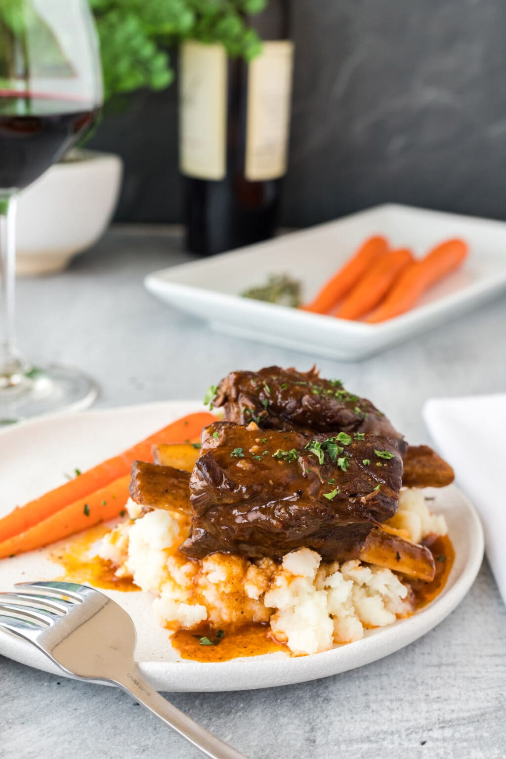 Instant Pot Beef Short Ribs - Amanda's Cookin' - Beef