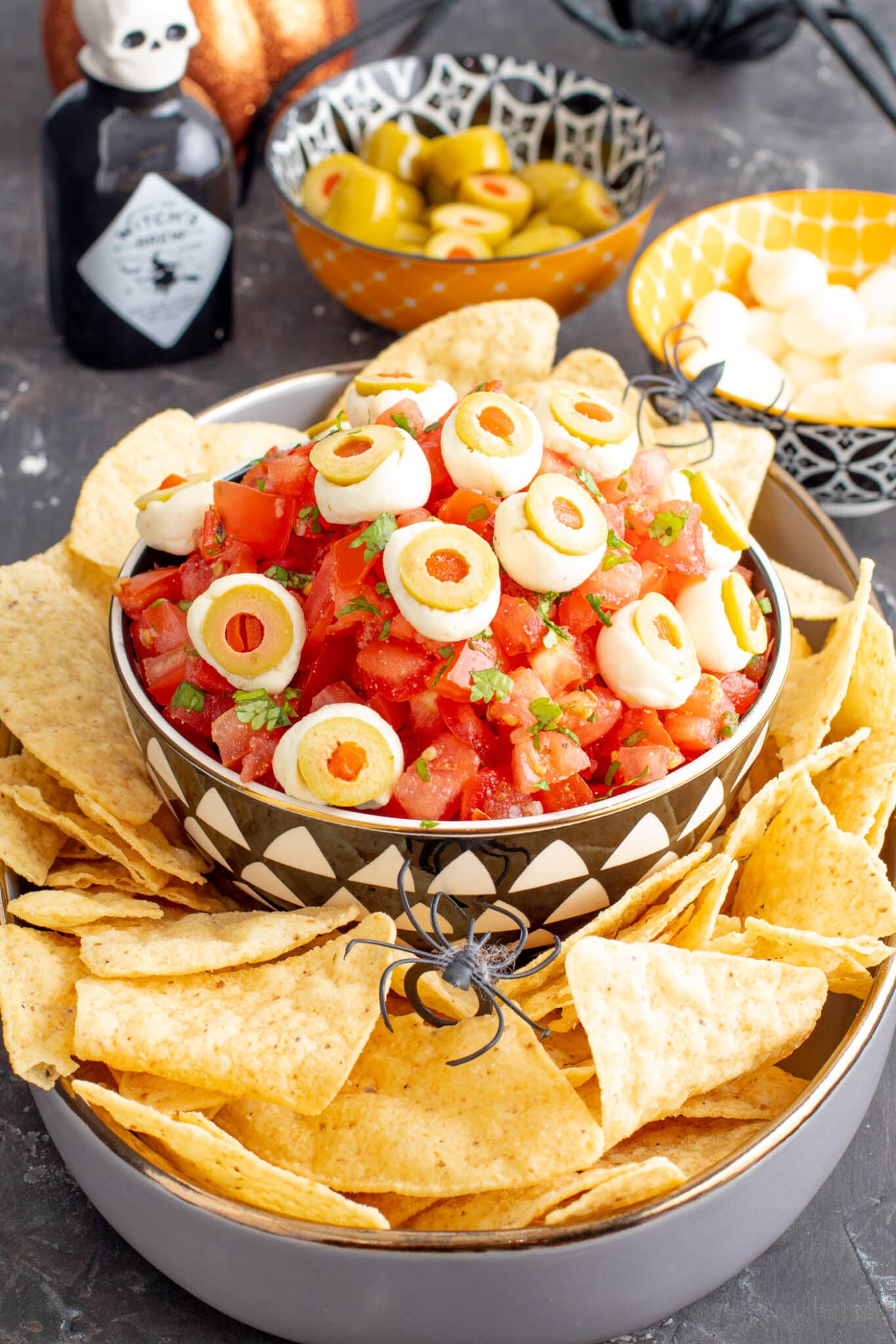 Halloween Eyeball Salsa - Amanda's Cookin' - Halloween
