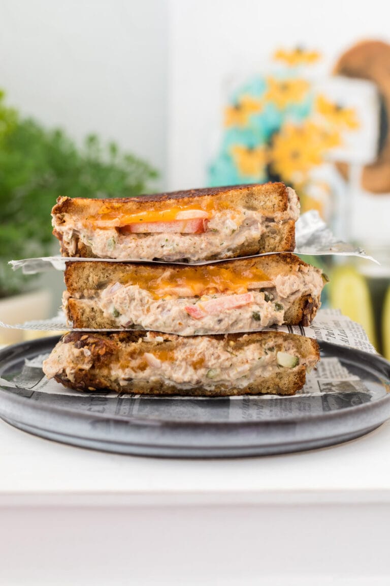 Tuna Melt - Amanda's Cookin' - Dinner Sandwiches