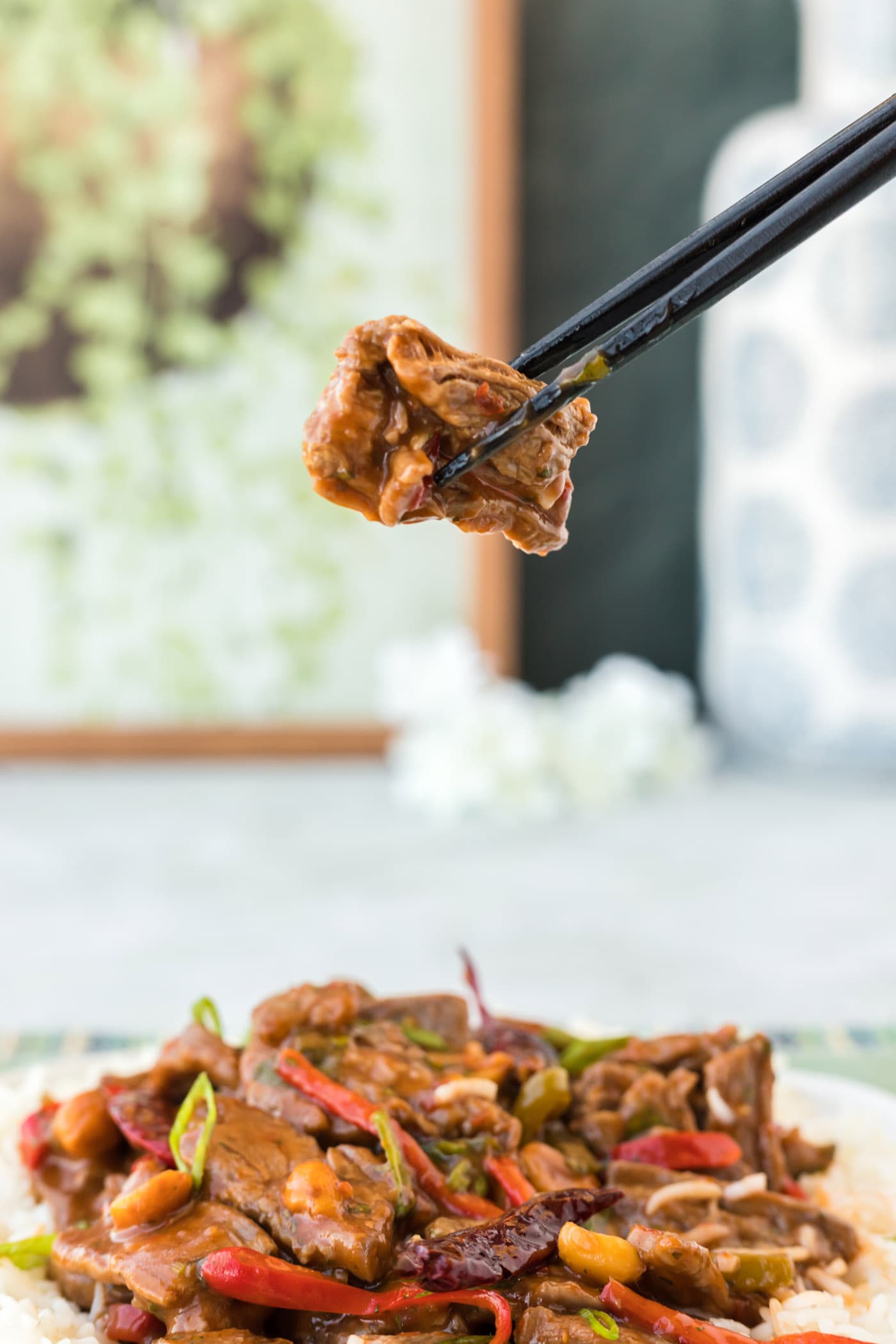 Kung Pao Beef - Amanda's Cookin' - Beef
