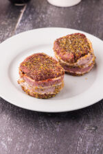 Bacon Wrapped Filet Mignon - Amanda's Cookin' - Beef