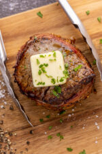Bacon Wrapped Filet Mignon - Amanda's Cookin' - Beef