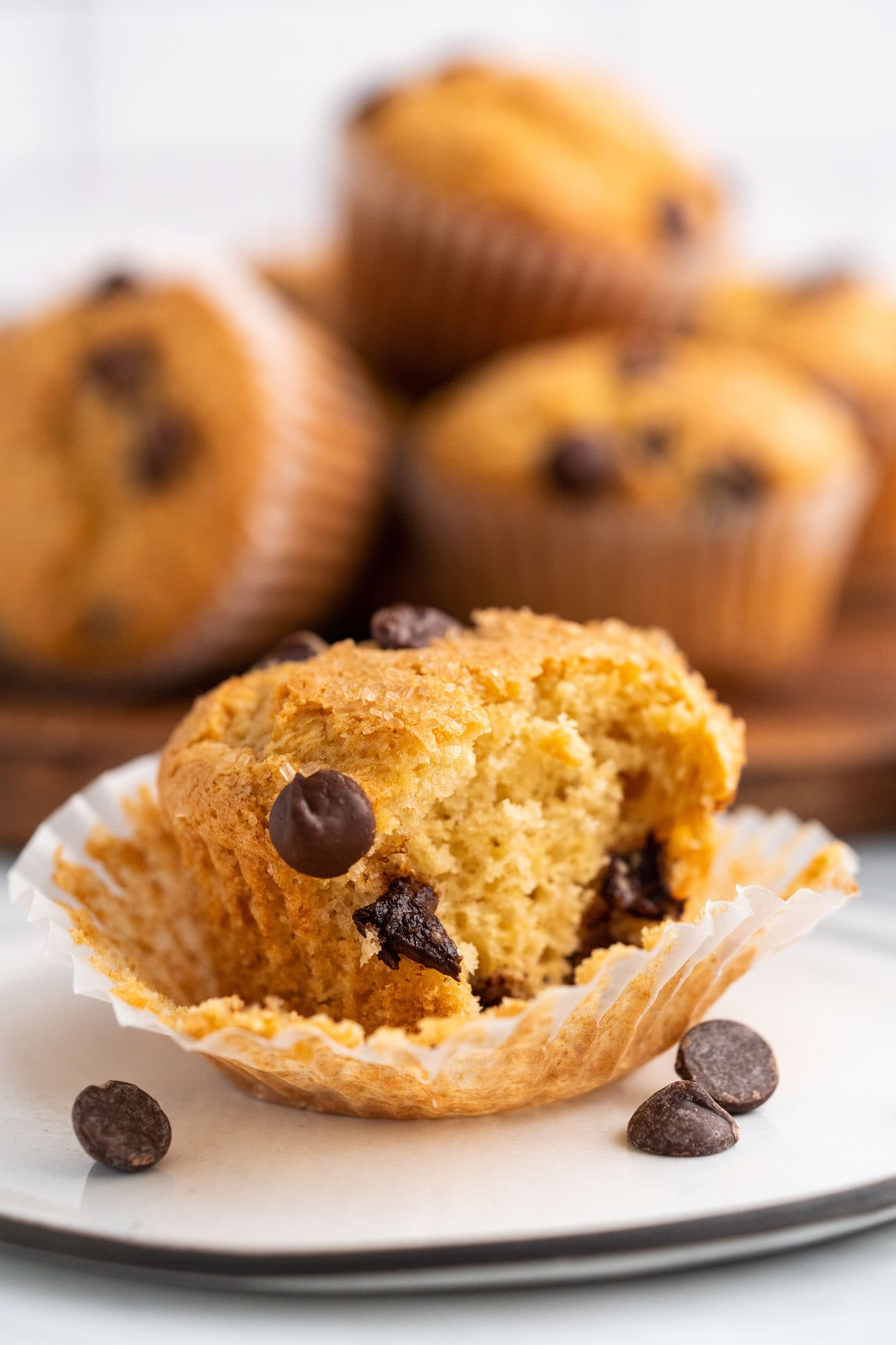 Chocolate Chip Muffins - Amanda's Cookin' - Quick Bread & Muffins