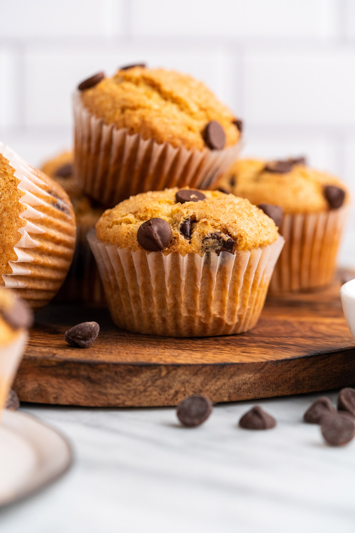 Chocolate Chip Muffins - Amanda's Cookin' - Quick Bread & Muffins