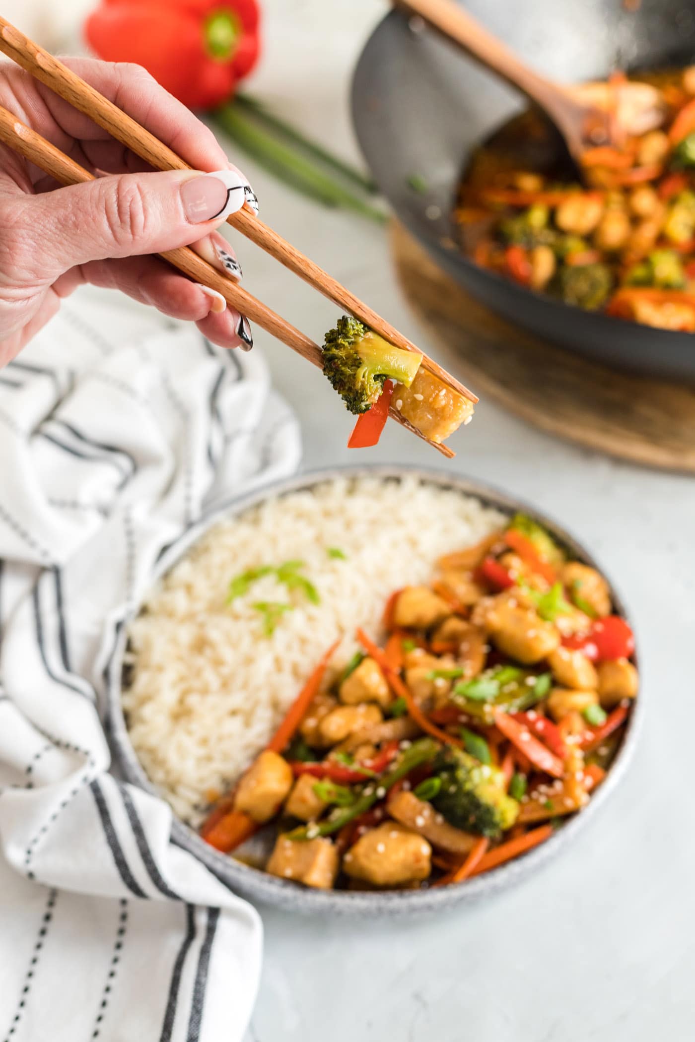 Hunan Chicken - Amanda's Cookin' - Stir Fry