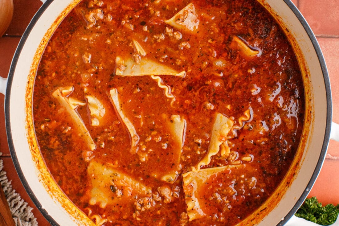 Lasagna Soup - Amanda's Cookin' - Winter