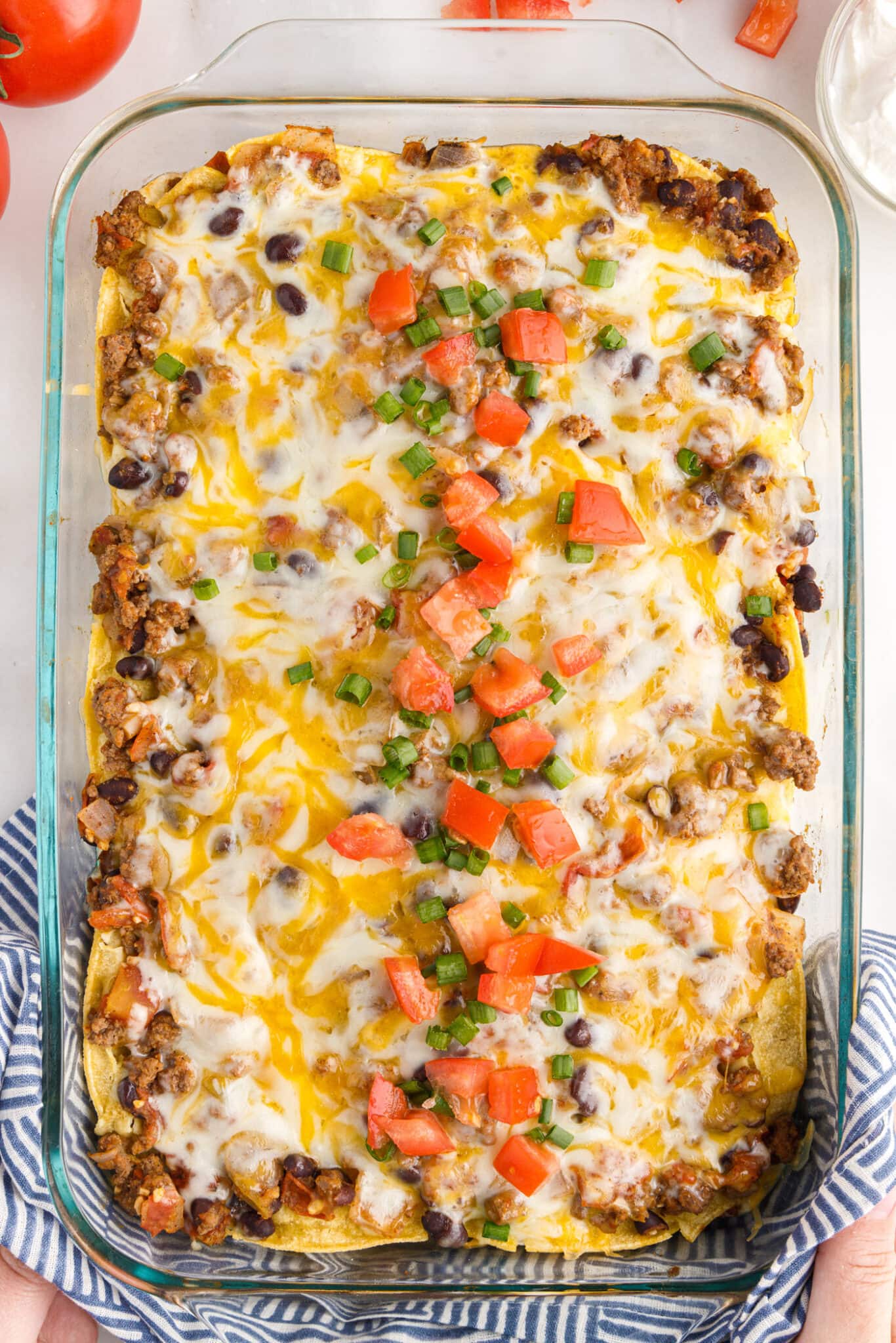 Mexican Lasagna - Amanda's Cookin' - Casseroles