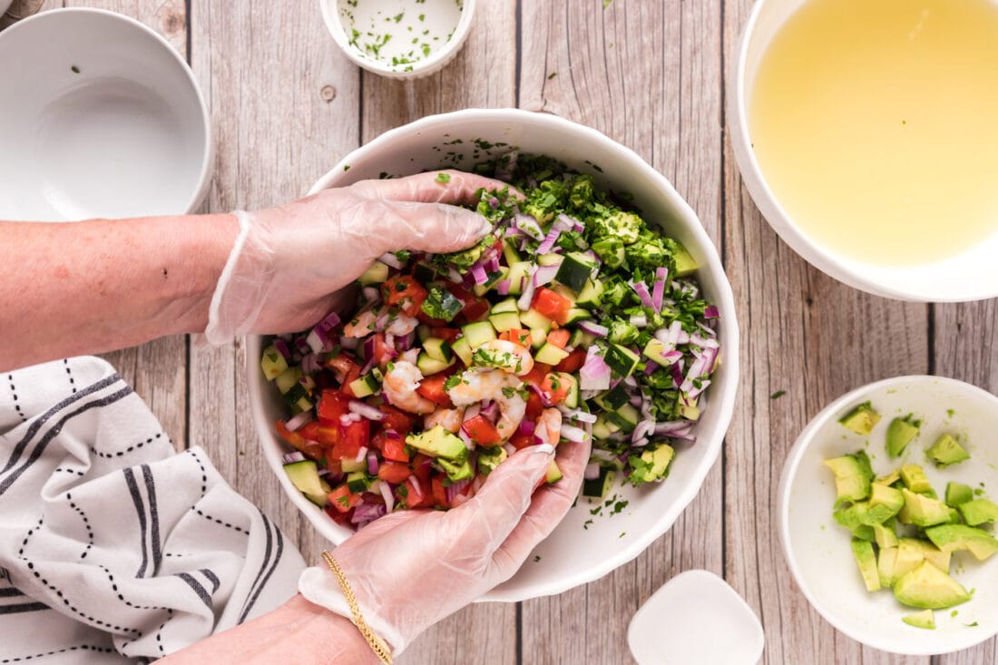 Shrimp Ceviche - Amanda's Cookin' - Fish & Seafood