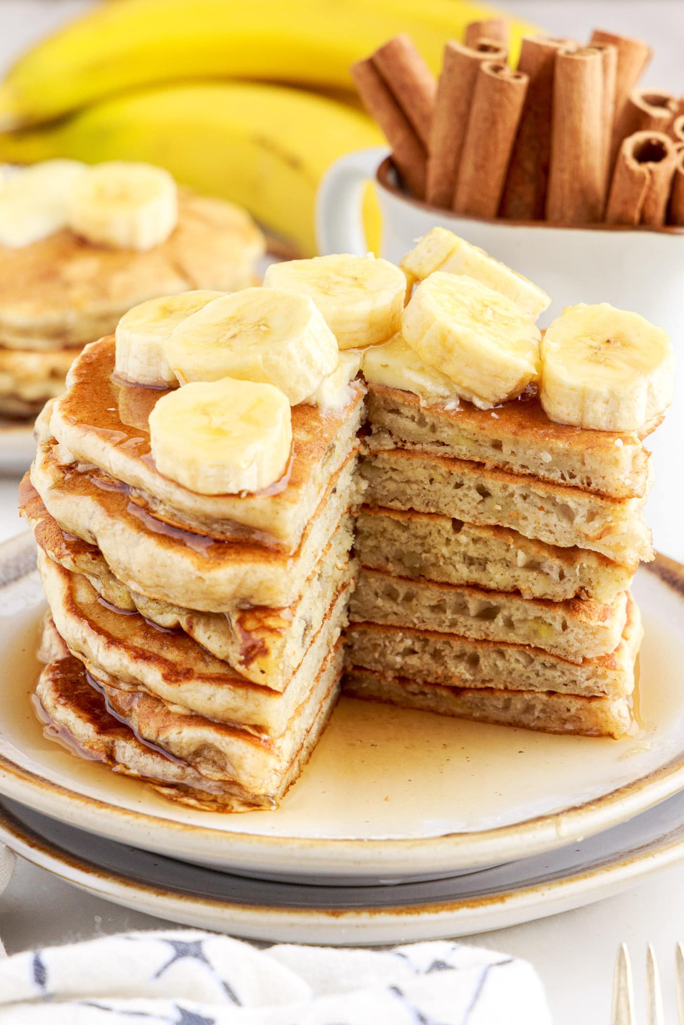 Banana Pancakes - Amanda's Cookin' - Pancakes, Waffles & French Toast