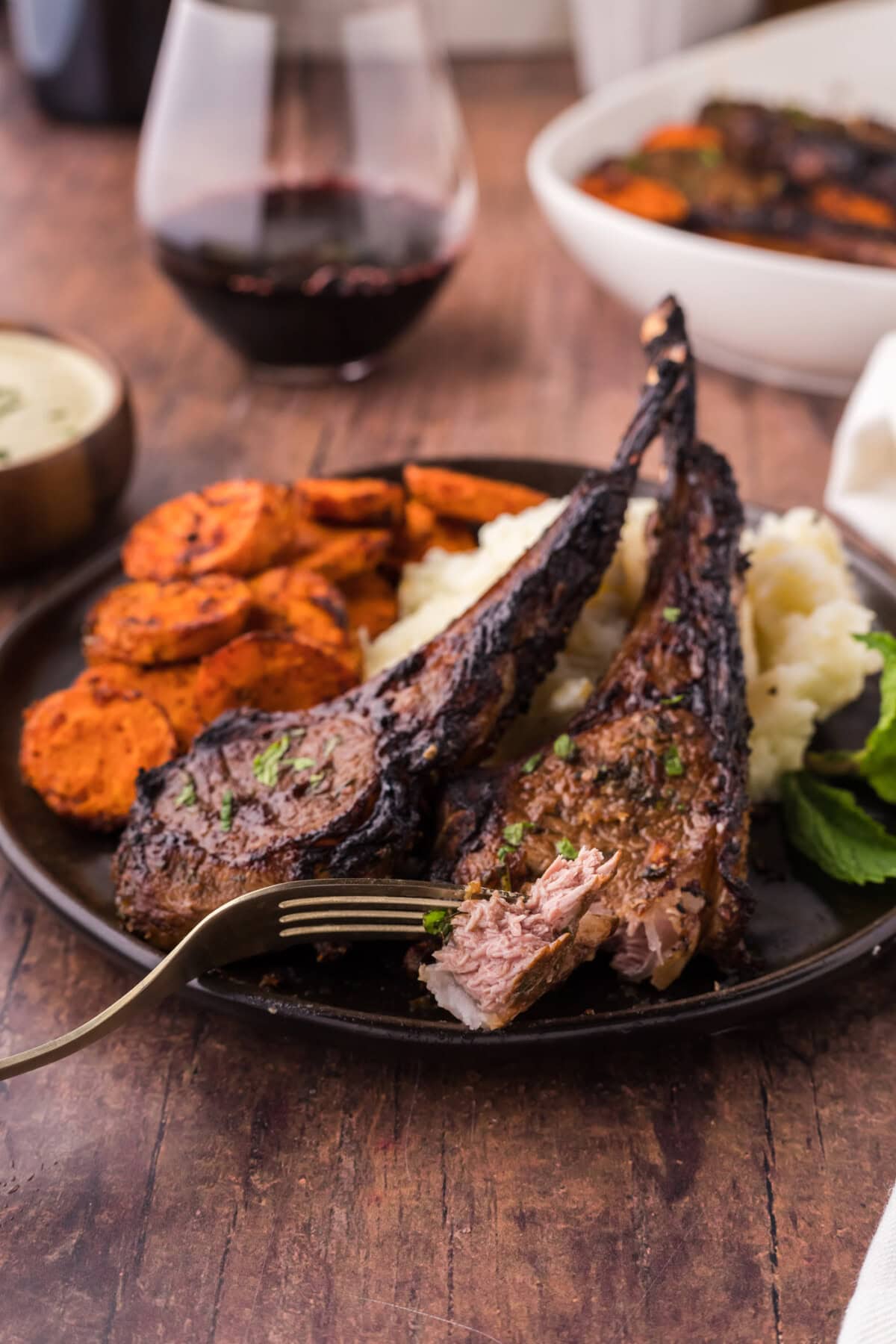 Broiled Lamb Chops - Amanda's Cookin' - Lamb