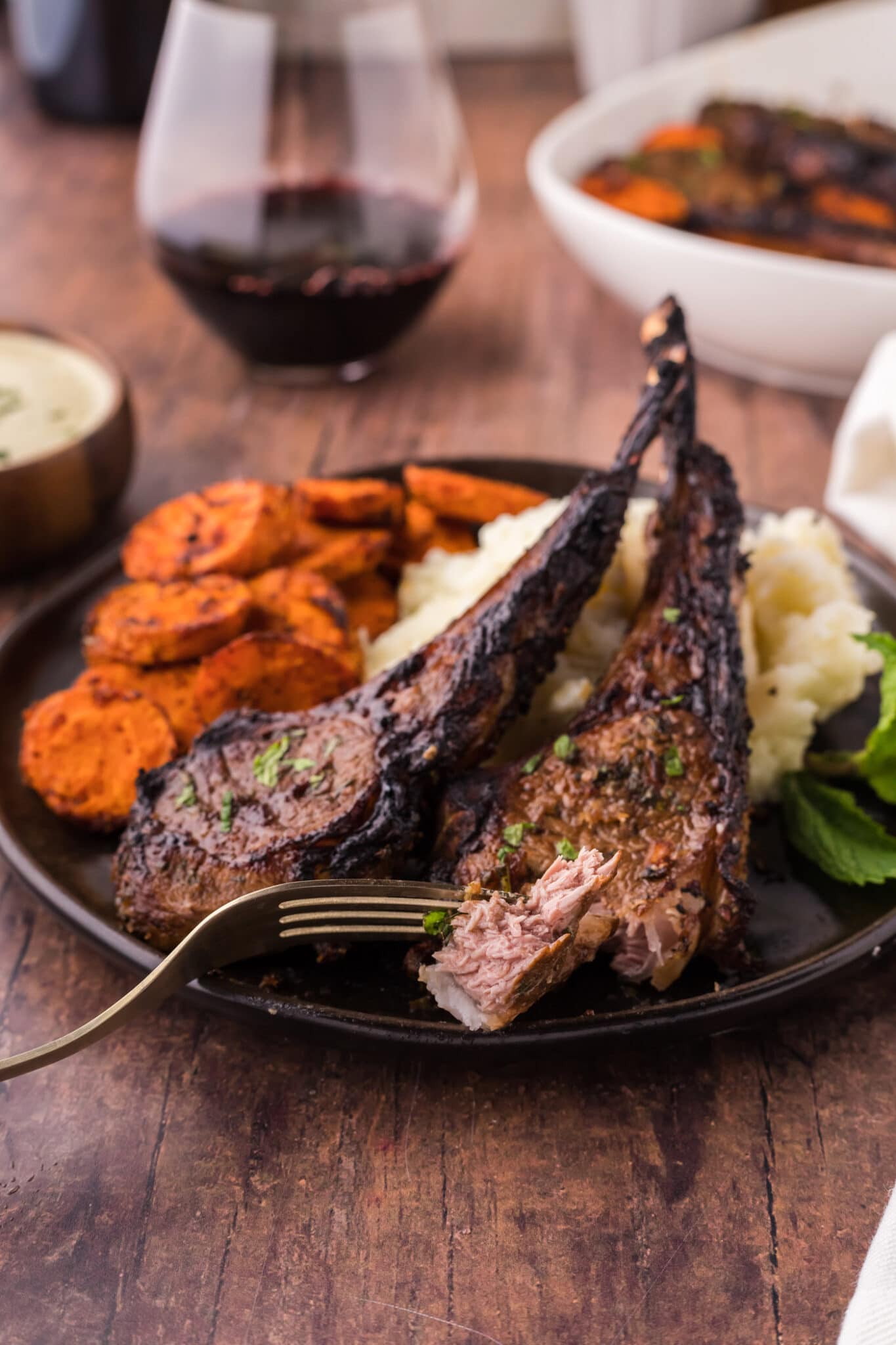 Broiled Lamb Chops - Amanda's Cookin' - Lamb