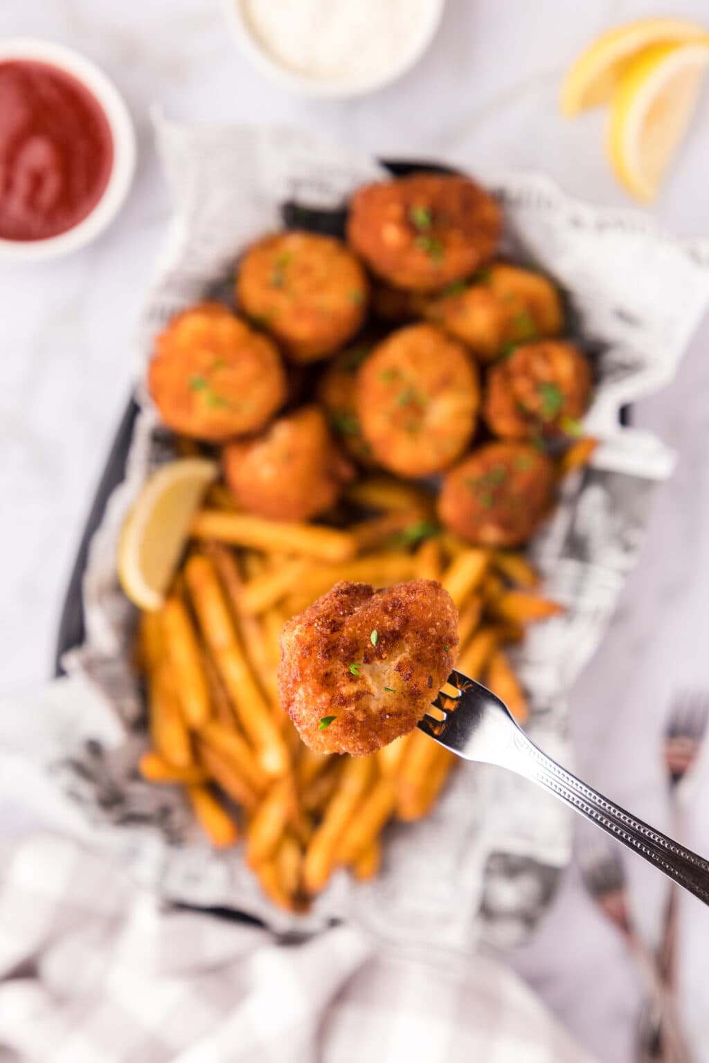 Fried Scallops - Amanda's Cookin' - Apps & Finger Foods