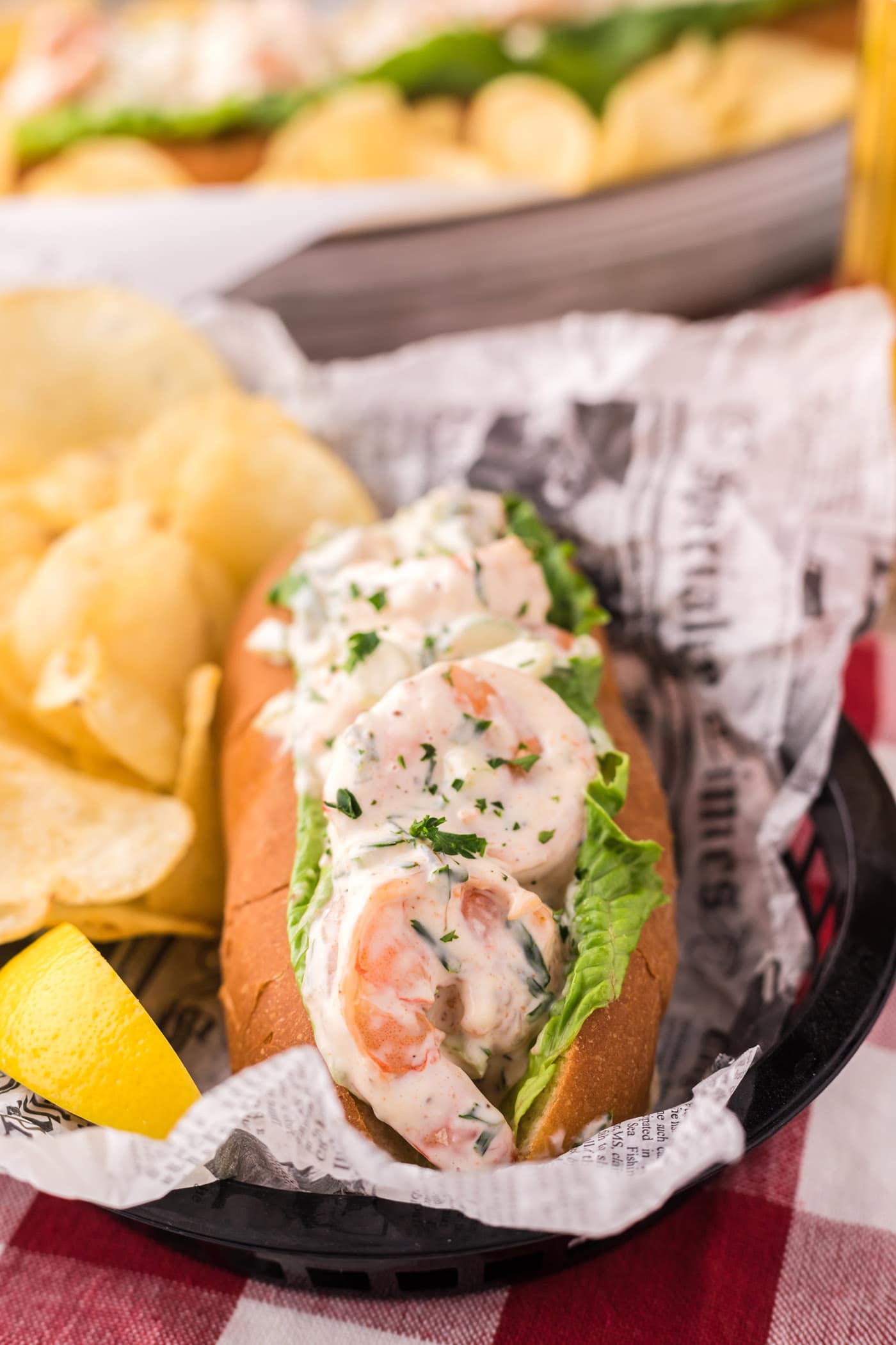 Shrimp Roll - Amanda's Cookin' - Fish & Seafood