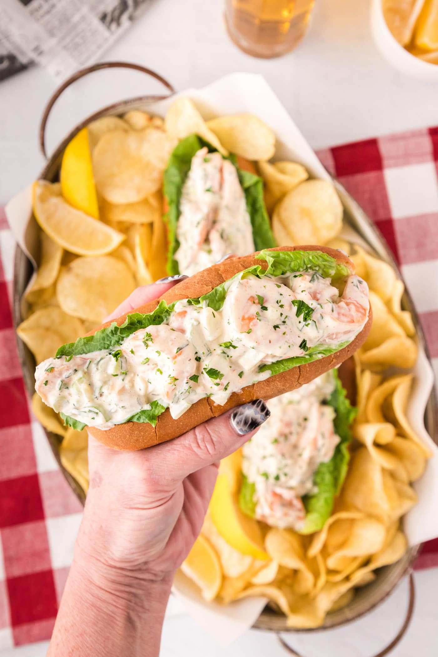 Shrimp Roll - Amanda's Cookin' - Fish & Seafood