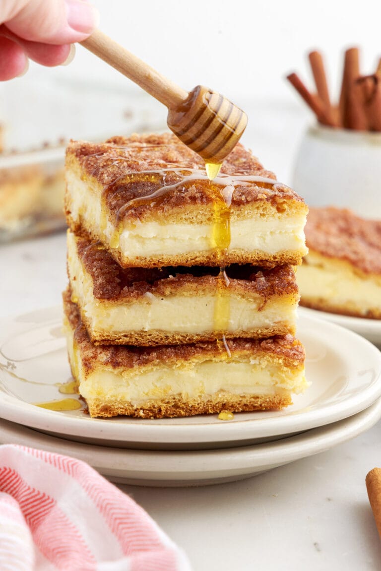 Sopapilla Cheesecake - Amanda's Cookin' - Cheesecakes