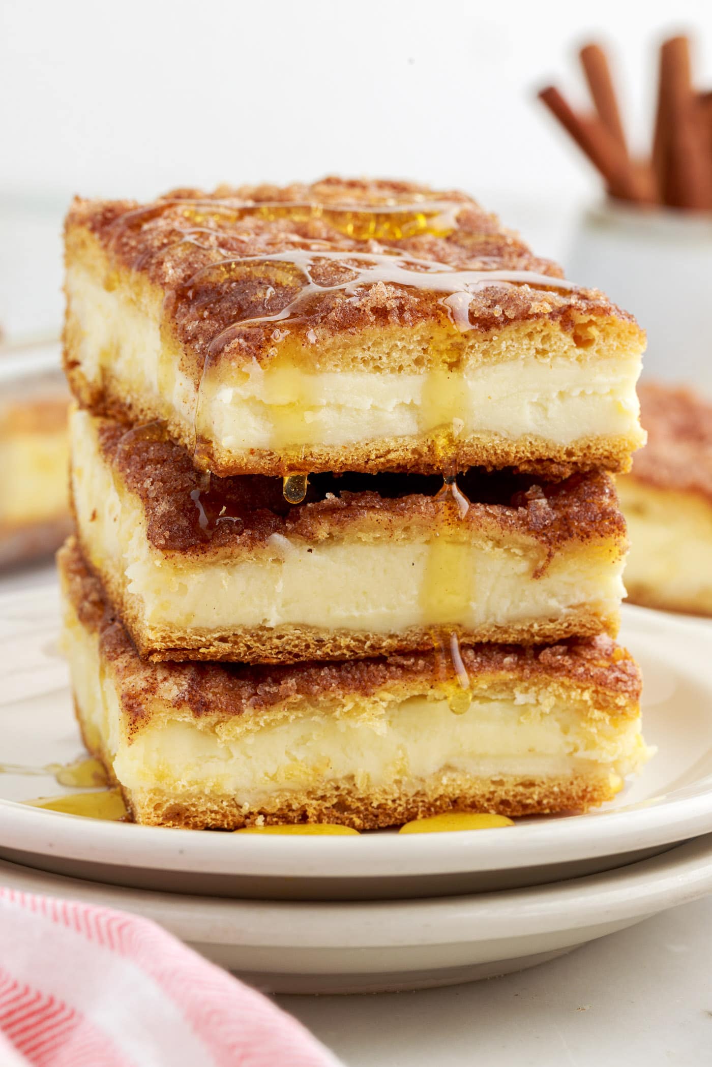 Sopapilla Cheesecake - Amanda's Cookin' - Cheesecakes