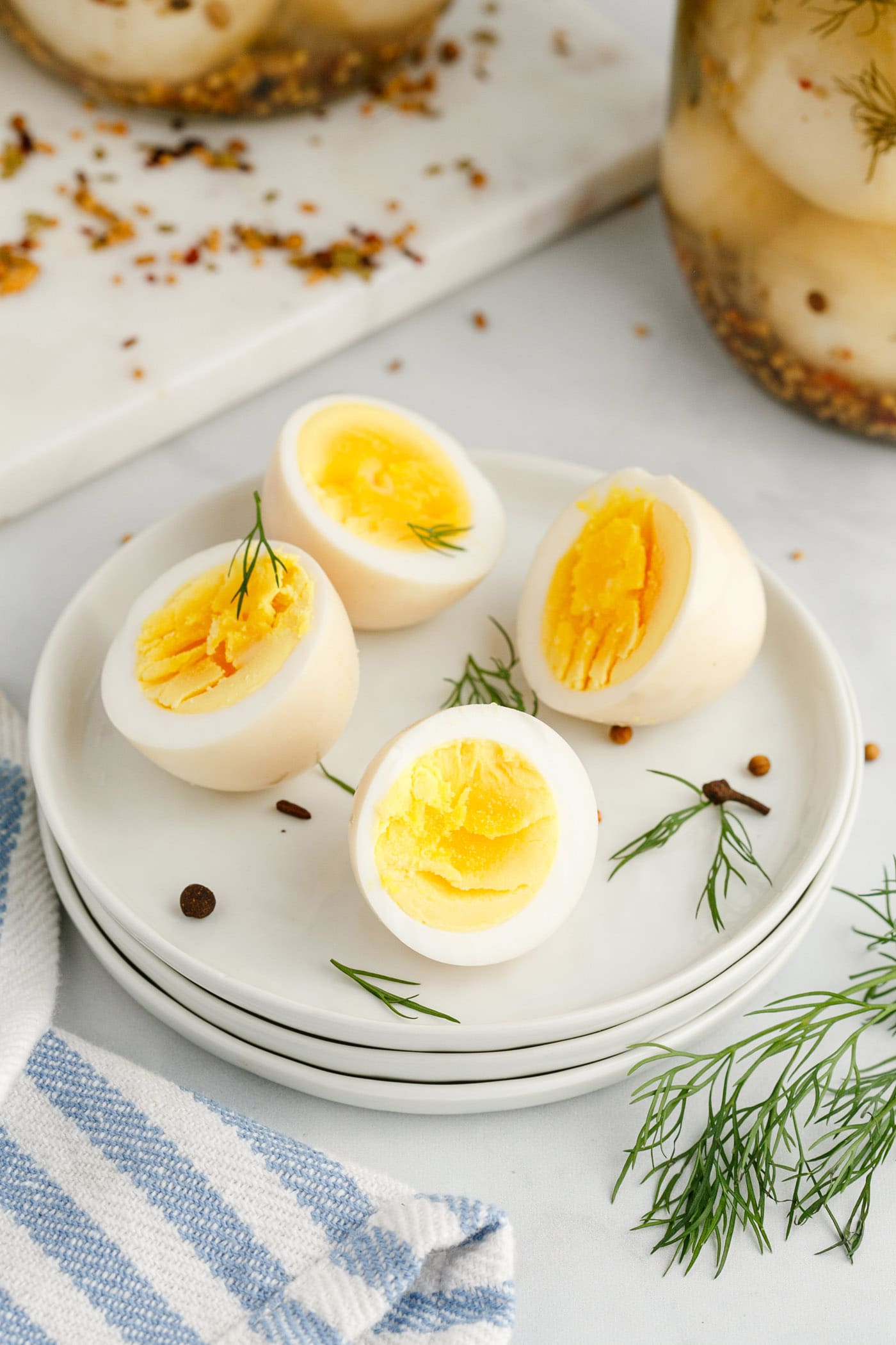 Pickled Eggs - Amanda's Cookin' - Apps & Finger Foods