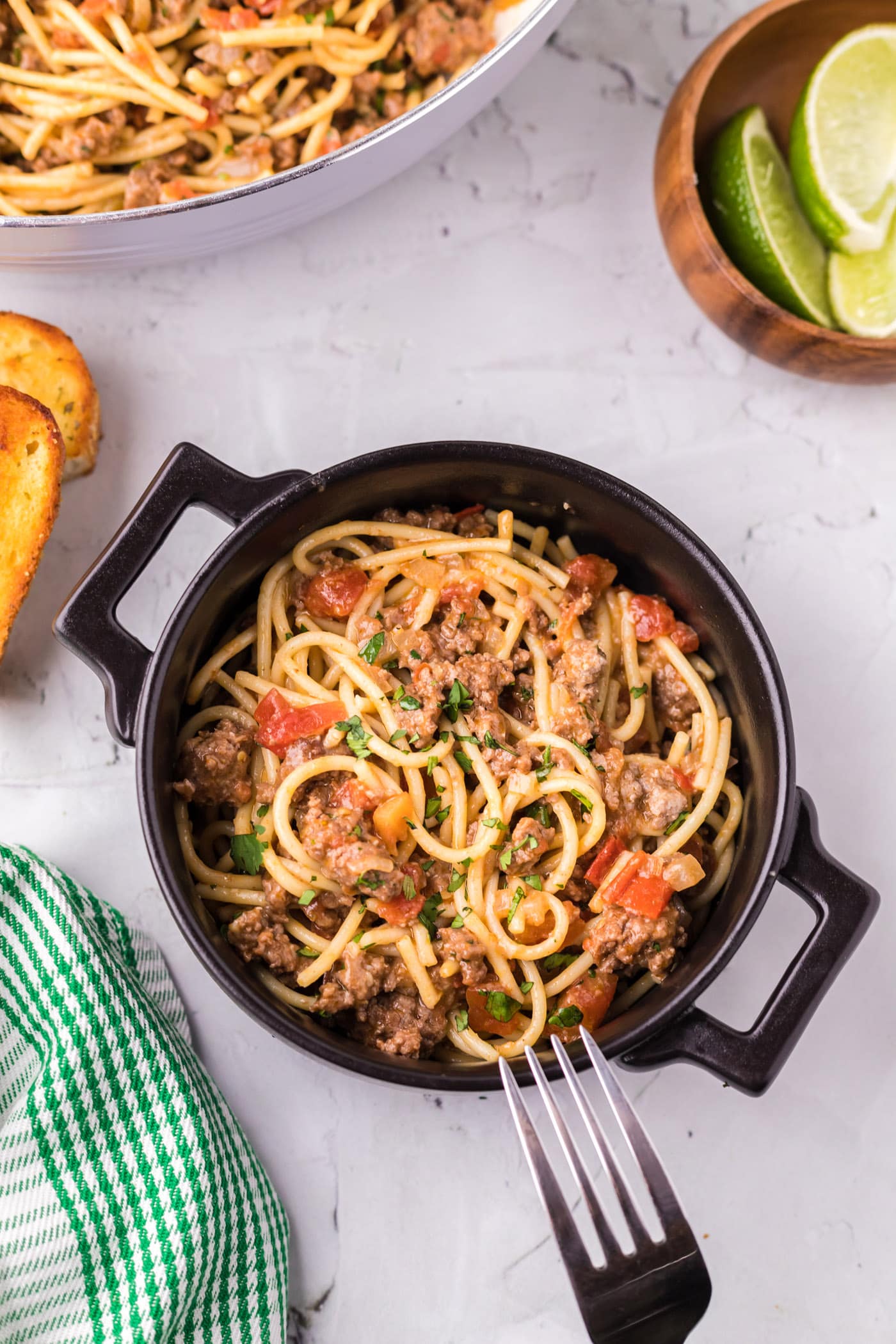 Taco Spaghetti - Amanda's Cookin'