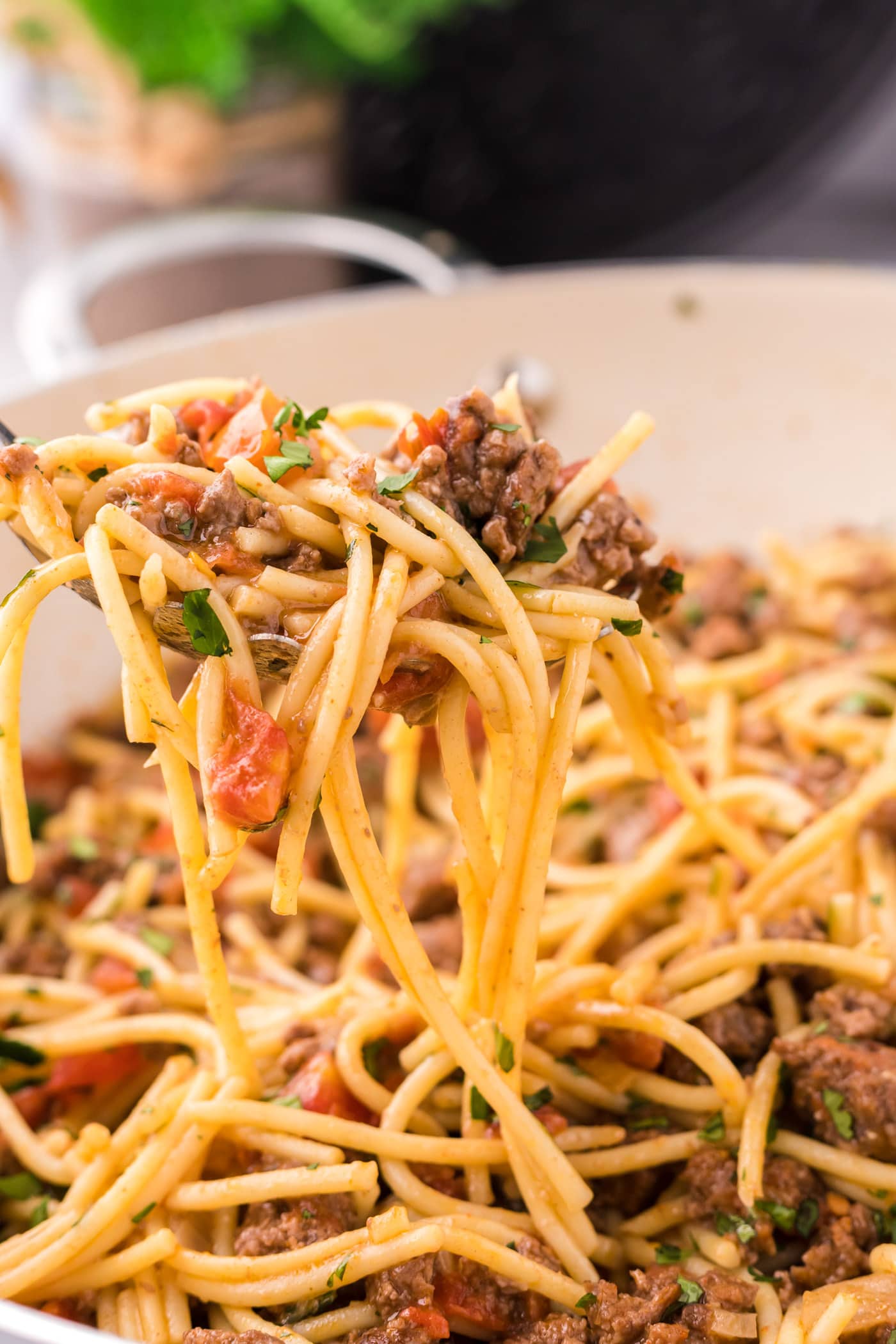 Taco Spaghetti - Amanda's Cookin'