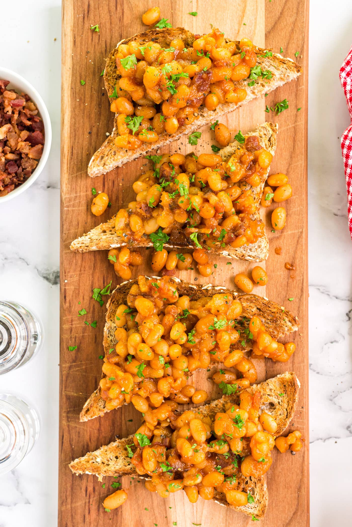 Beans on Toast - Amanda's Cookin' - Pancakes, Waffles & French Toast