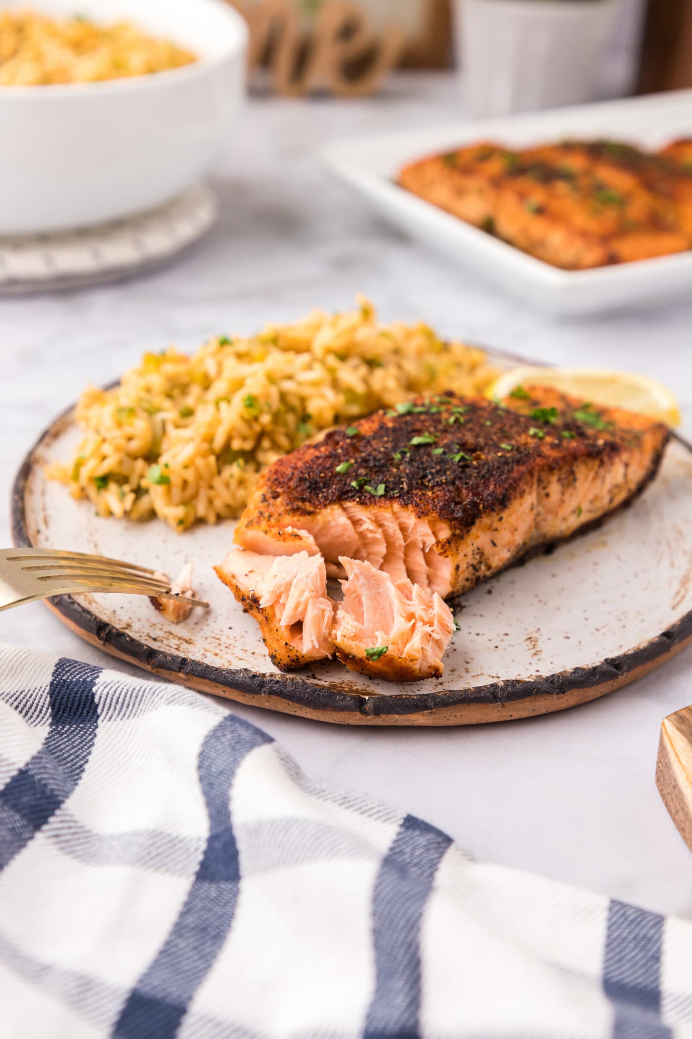 Cajun Parmesan Salmoncajun Parmesan Salmon Photos That Really Mesmerizing To Design Your Home Decoration