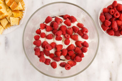 Raspberry Trifle - Amanda's Cookin' - Trifles & Parfaits