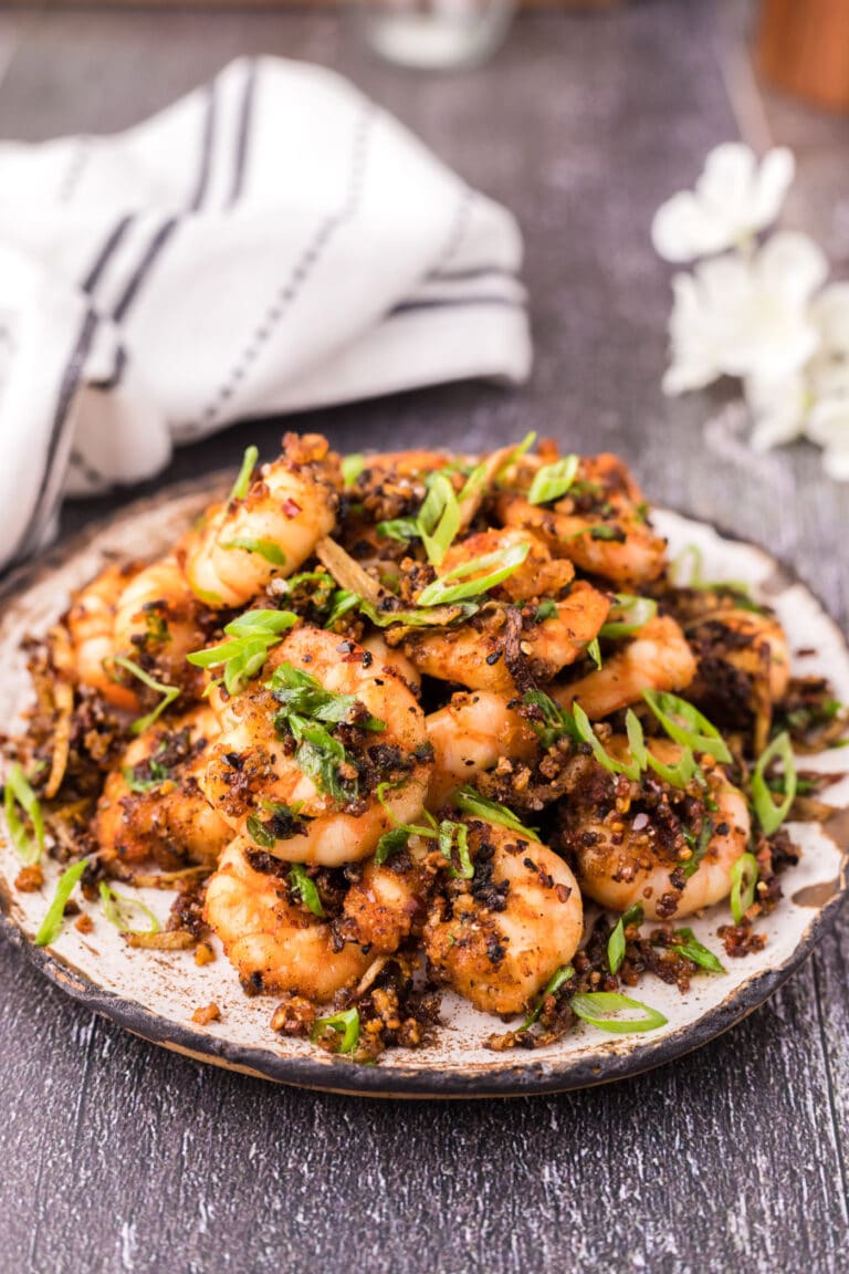 Salt and Pepper Shrimp - Amanda's Cookin'