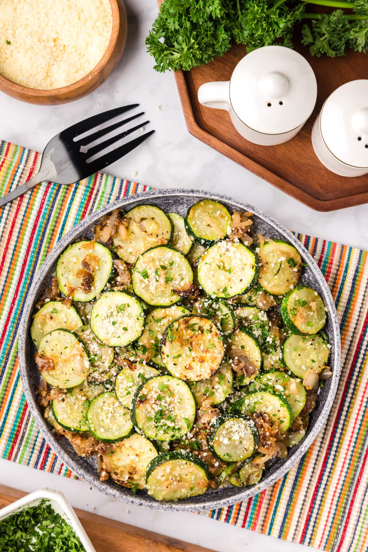 Sauteed Zucchini - Amanda's Cookin' - Vegetables