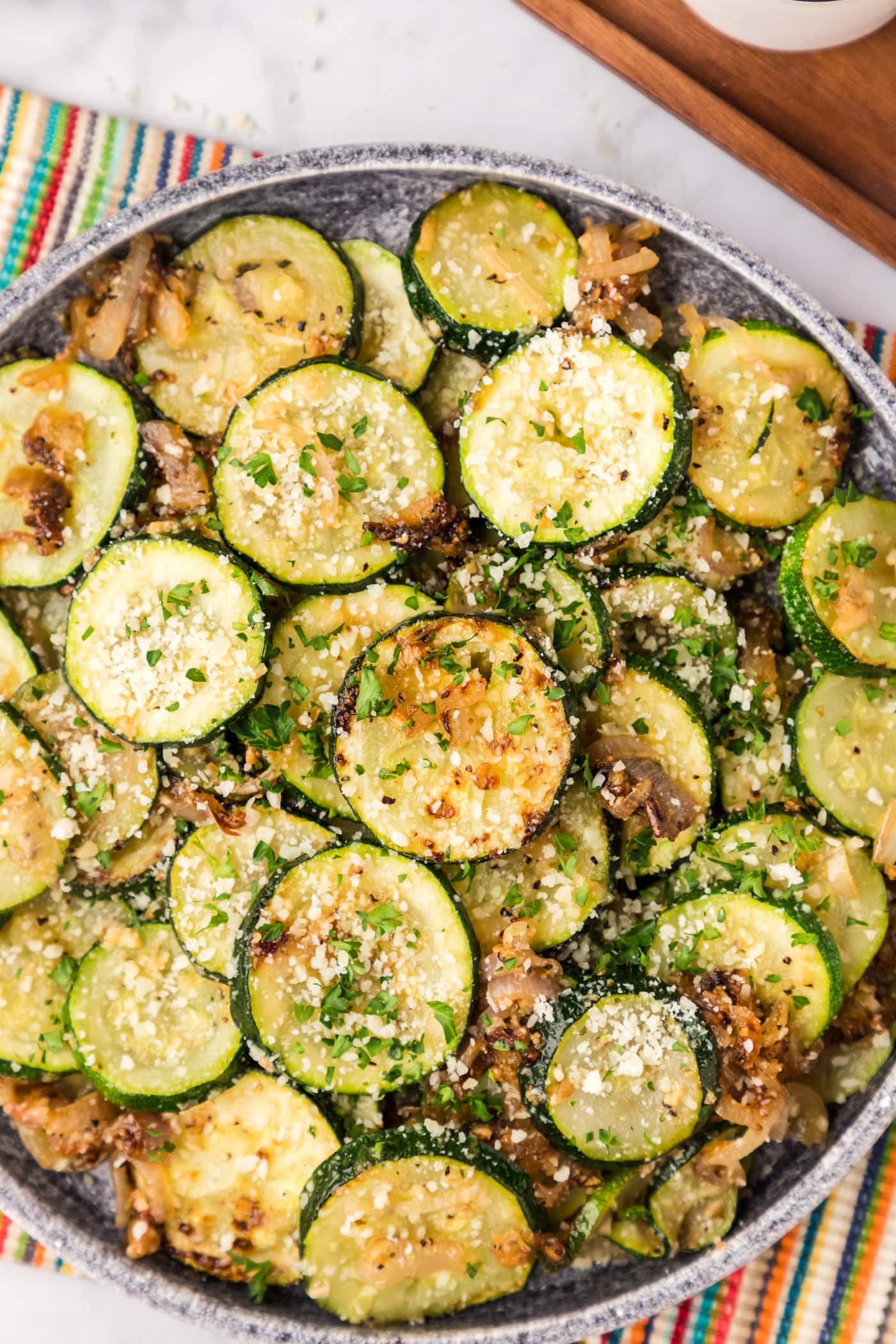 Sauteed Zucchini - Amanda's Cookin' - Vegetables