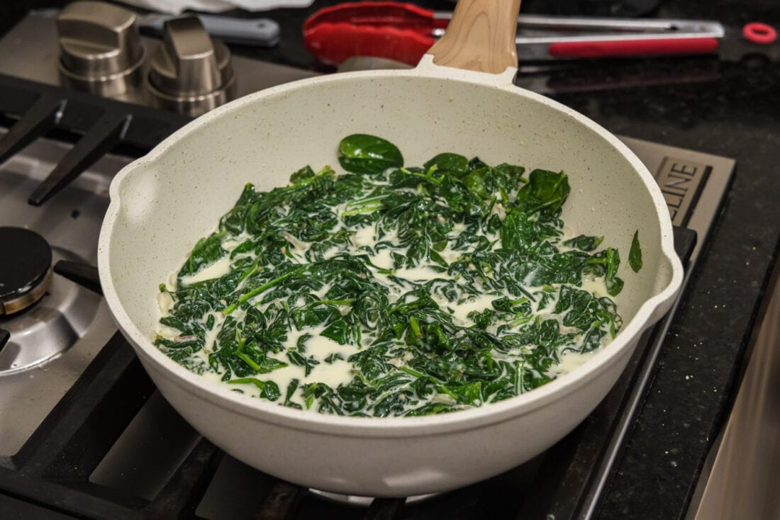 Creamed Spinach - Amanda's Cookin' - Vegetables