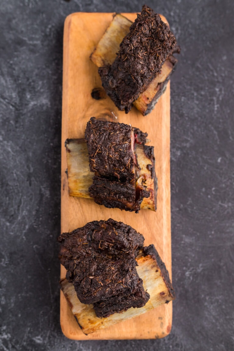 Smoked Beef Short Ribs - Amanda's Cookin' - Summer