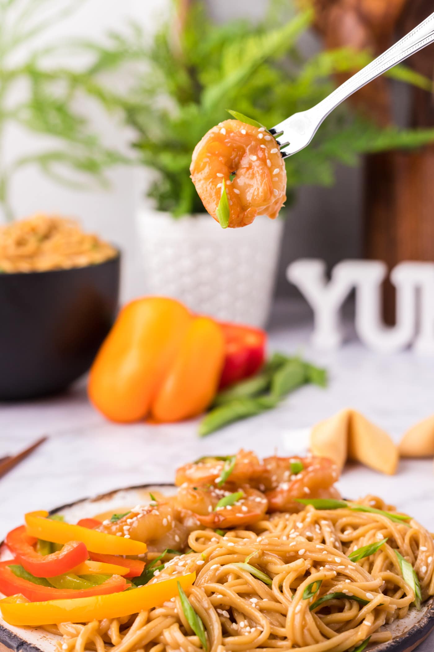 Teriyaki Shrimp - Amanda's Cookin'