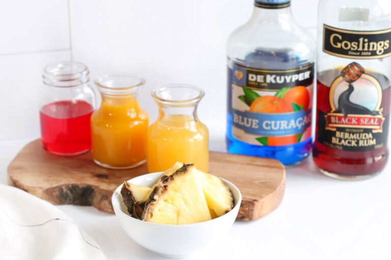 Blue Hawaiian Mai Tai - Amanda's Cookin' - Cocktails
