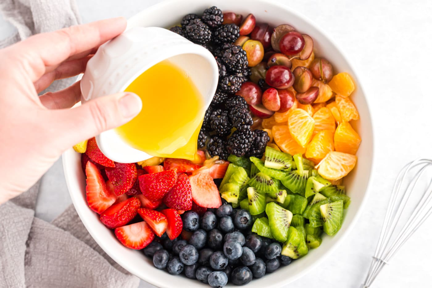 Fruit Salad Recipe - Amanda's Cookin' - Salads